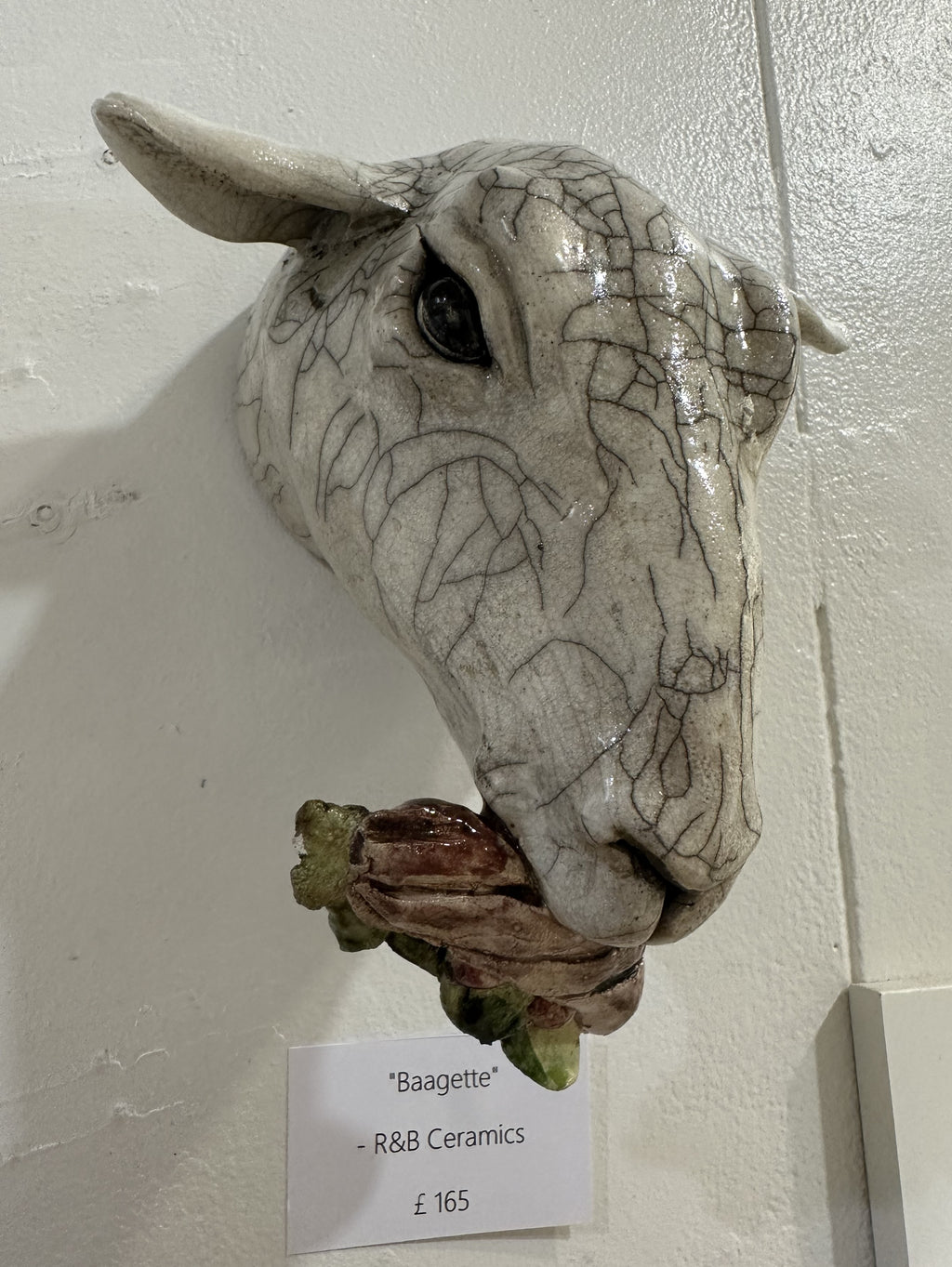 "Baagette" - Hand-Built Ceramic Sculpture by R&B Ceramics – Obsidian Art