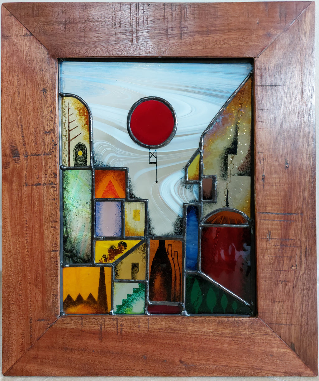 Balloon stained glass by Bryan Smith – Obsidian Art