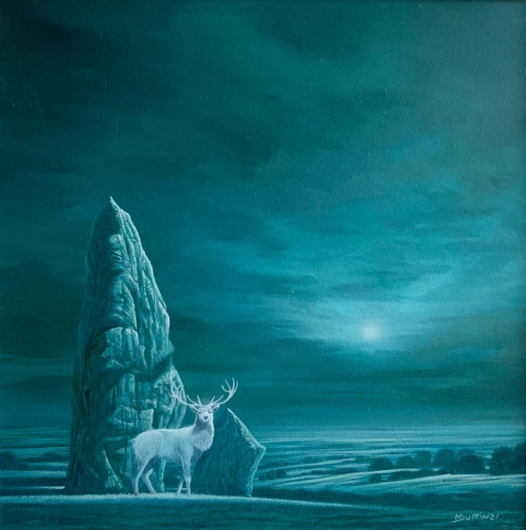 In Dreams - Original Painting by Mark Duffin – Obsidian Art