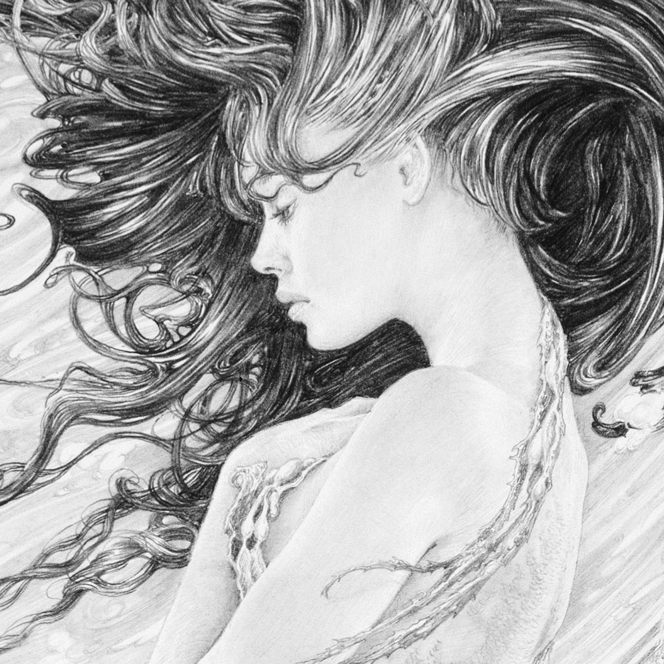 Mermaid Sketches Drawings How To Draw Ariel (the Little Mermaid) B+C