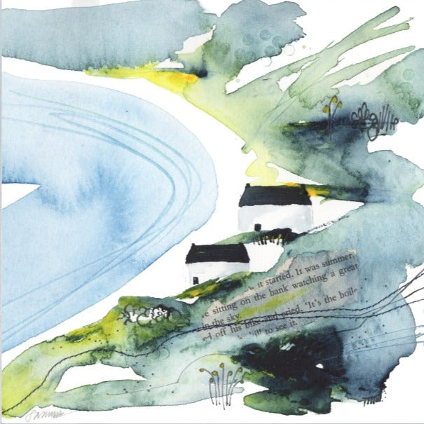 Sitting on the Bank by Sarah Hanner Hopwood – Obsidian Art