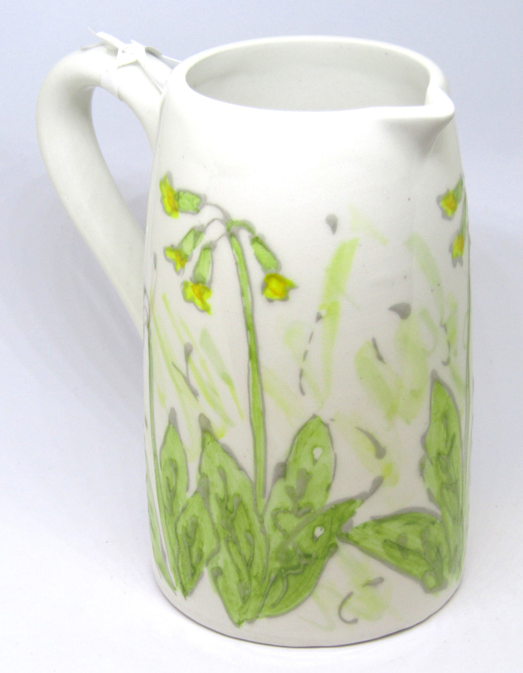 Hand Painted Ceramic Milk Jug by Jenny Bell – Obsidian Art
