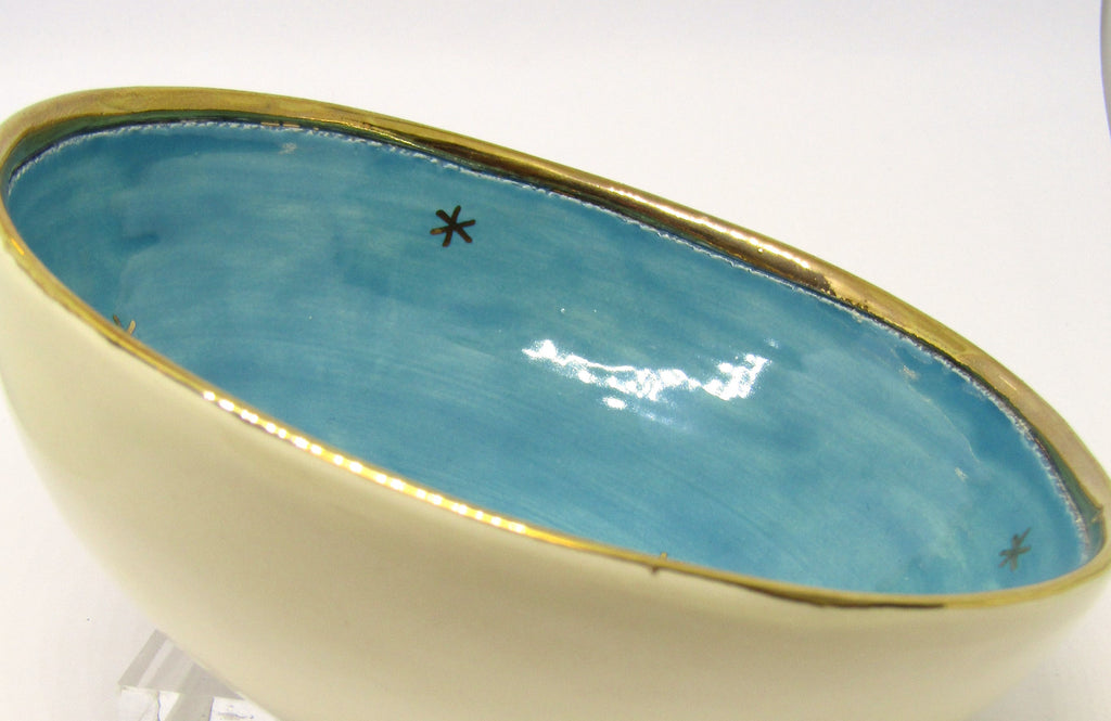 Small Bowl with Heart and Stars by Sophie Smith (SS71) – Obsidian Art