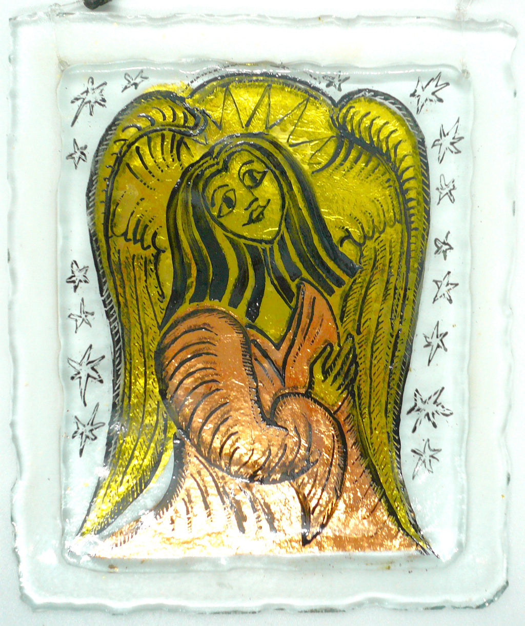 Angel - stained glass by Bryan Smith (BJS317) – Obsidian Art