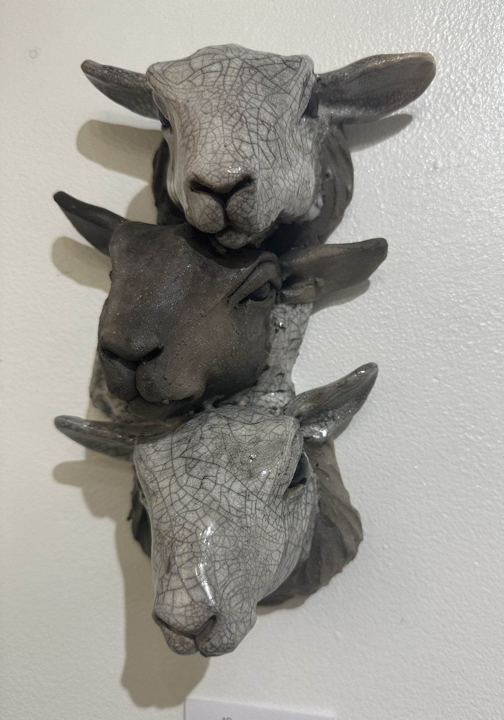 "Baa Humbug" - Hand-Built Ceramic Sculpture by R&B Ceramics – Obsidian Art