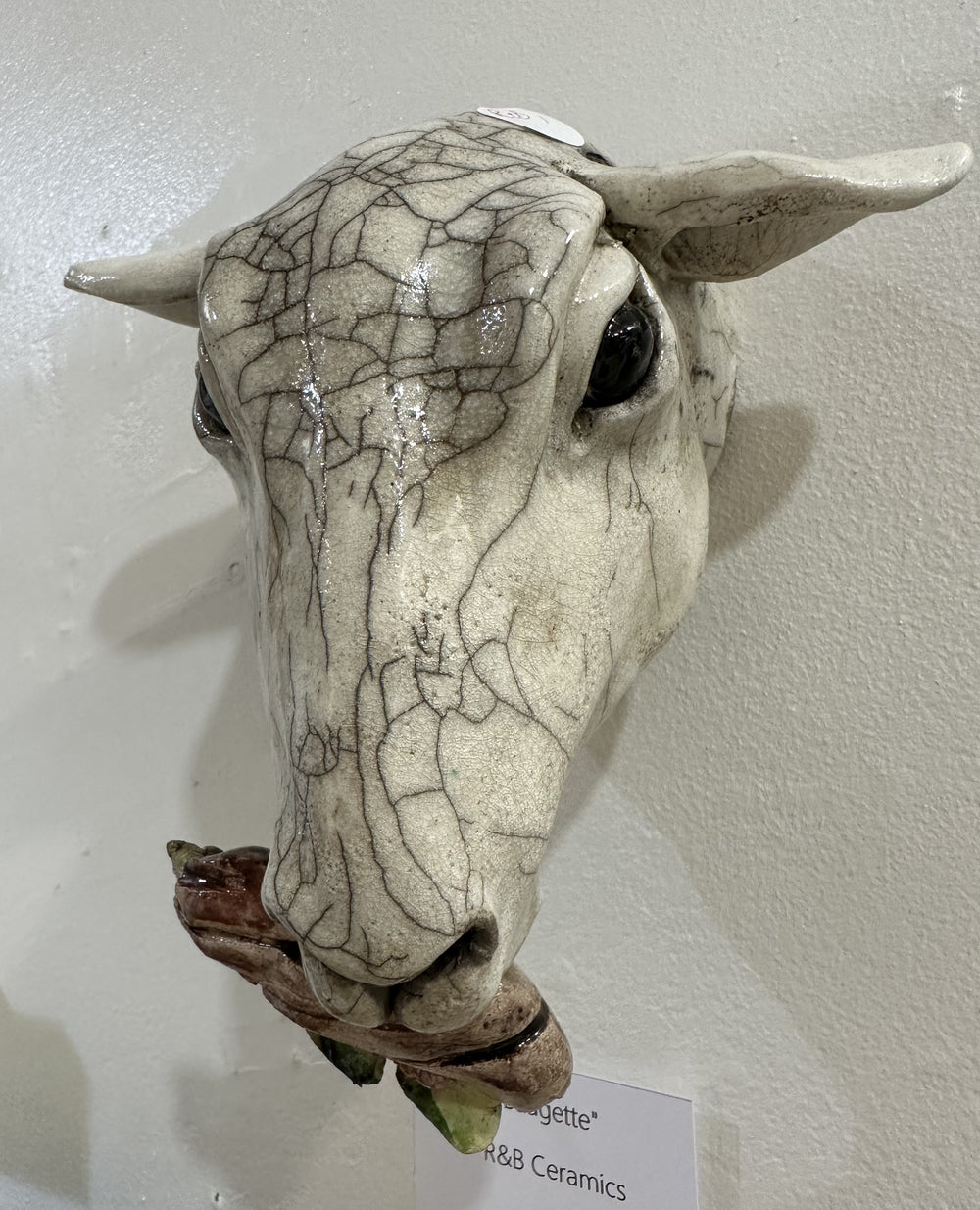 "Baagette" - Hand-Built Ceramic Sculpture by R&B Ceramics – Obsidian Art