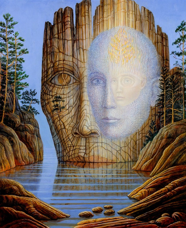 Earth, Air, Fire and Water - Signed Limited Edition Print by Brigid Ma ...