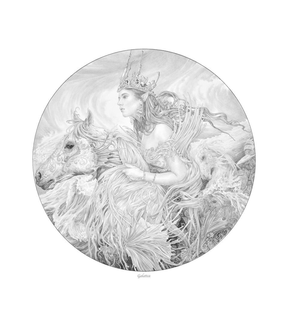 Galatea - Limited Edition Print by Ed Org – Obsidian Art