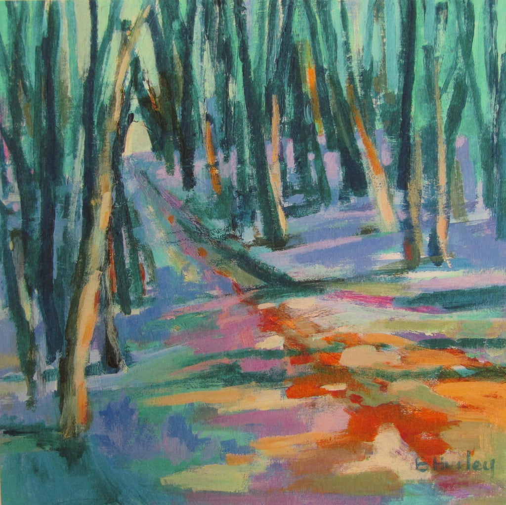 Walk in the Woods - Limited edition print by Brenda Hurley – Obsidian Art
