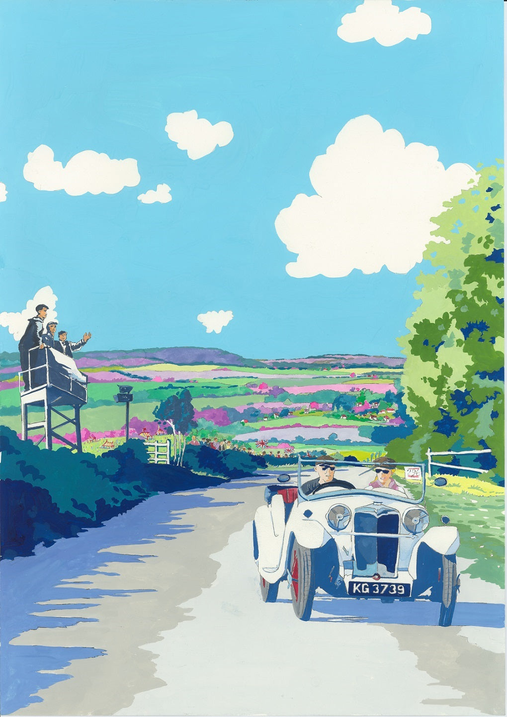 "Kop Hill Climb" by Mary Casserley – Obsidian Art