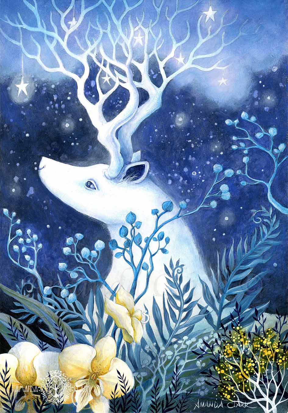 Mesmerise - original acrylic painting by Amanda Clark – Obsidian Art