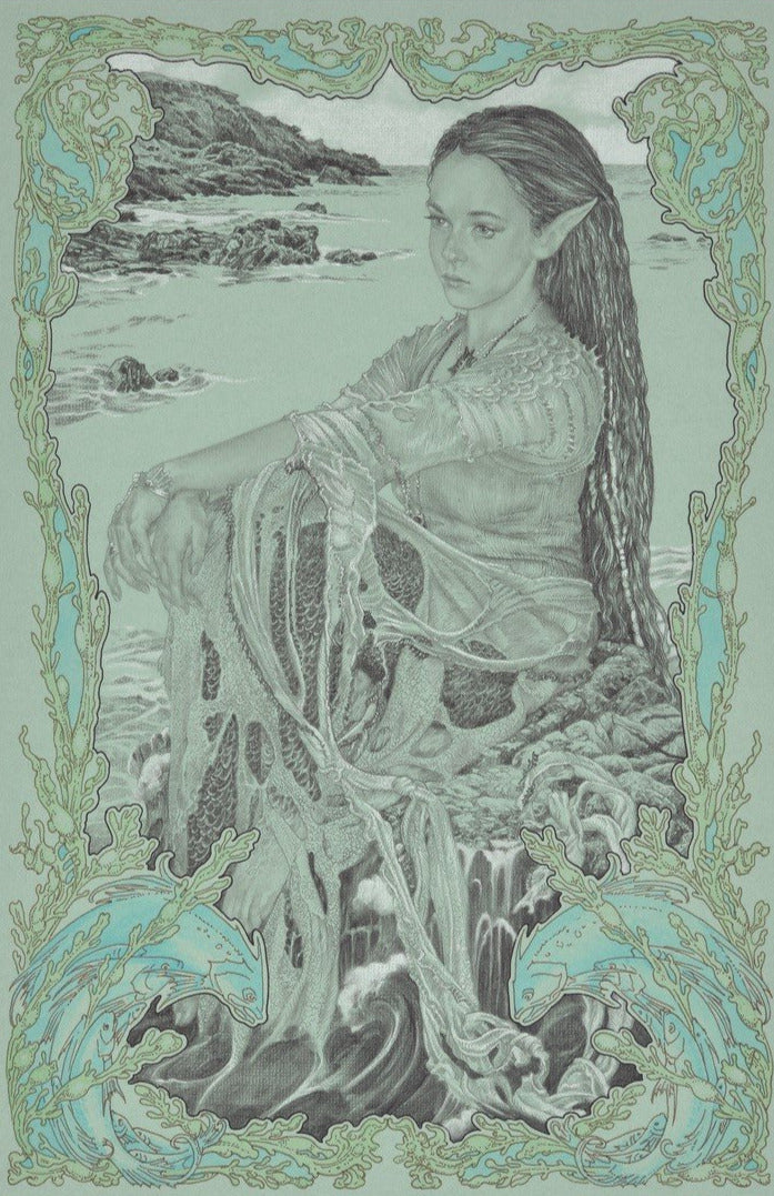 Sea Sprite - Limited Edition Print by Ed Org – Obsidian Art