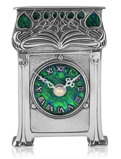 Arts & Craft Design Clock – Obsidian Art